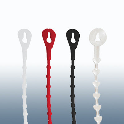 Releasable Beaded Security Ties 2,000/bx, unless noted