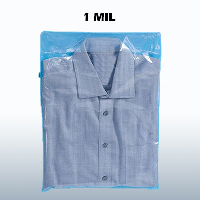 1 Mil Flap Lock Poly Bags