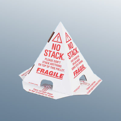 White with Red Pallet Cones 50/cs